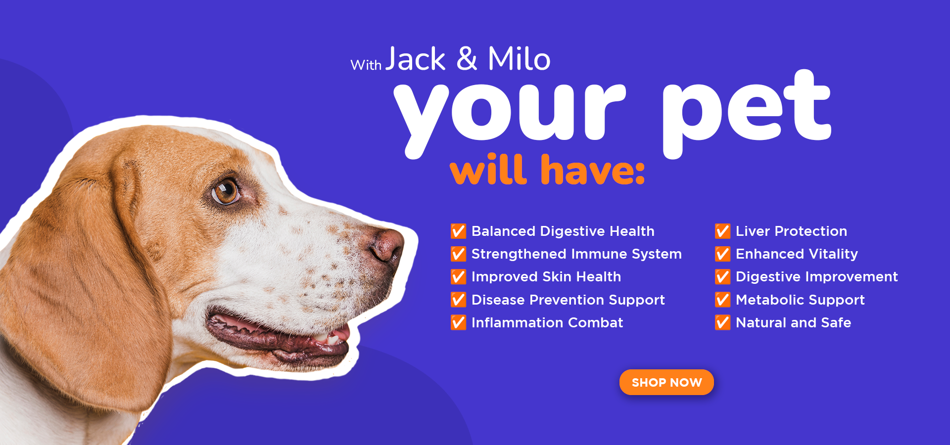 Jack & Milo | Your Source for Premium Pet Supplements
